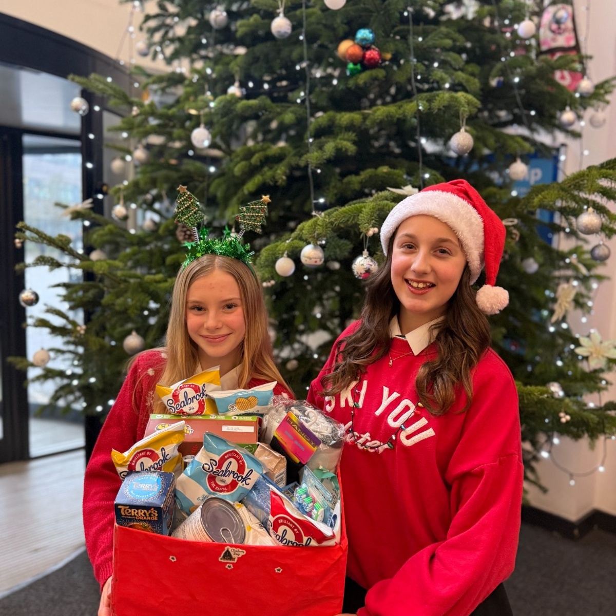 North Leamington School - Christmas Hampers for the Community