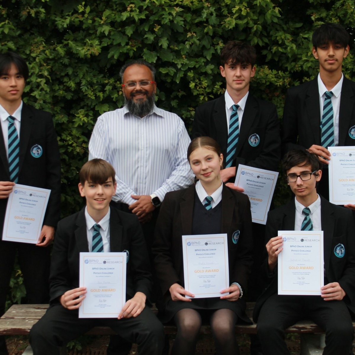 North Leamington School - Junior Physics Challenge Success